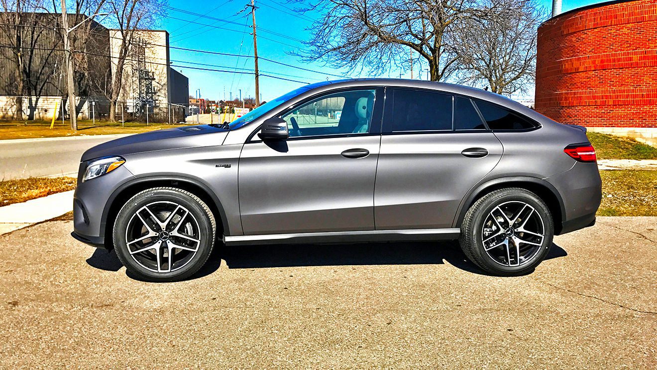 Mercedes-Benz GLE AMG Matte Charcoal Metallic - Concept Wraps