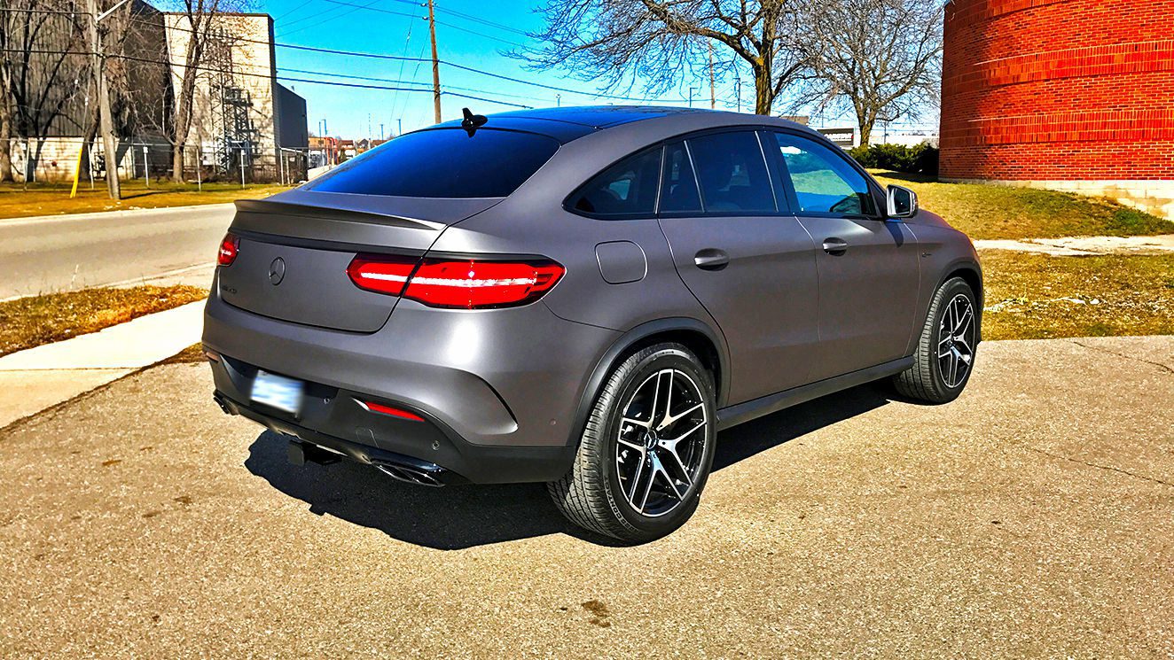 Mercedes-Benz GLE AMG Matte Charcoal Metallic - Concept Wraps