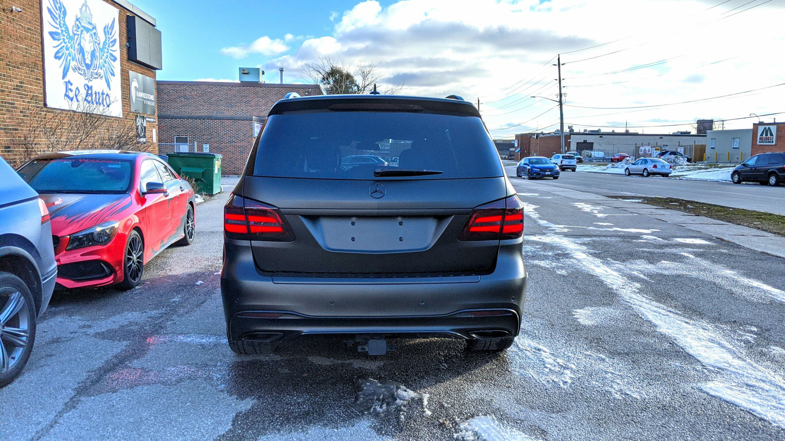 Mercedes-Benz GLS Phantom Bk - Concept Wraps