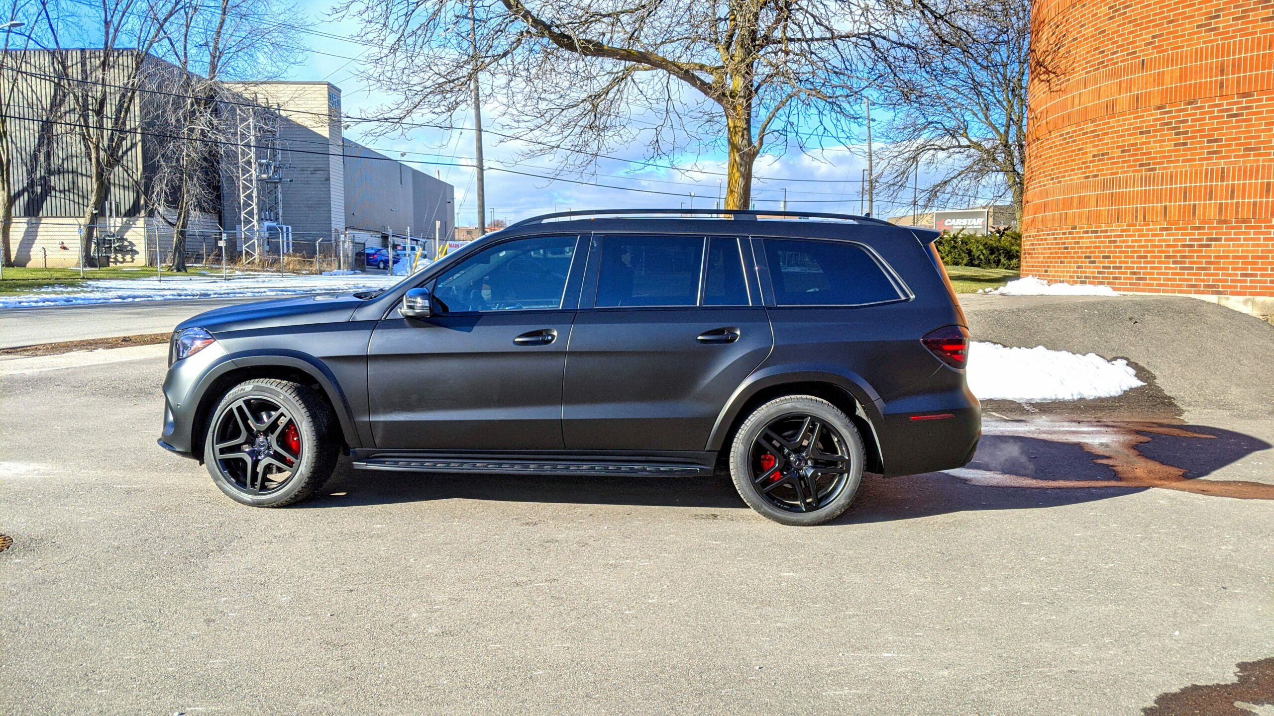 Mercedes-Benz GLS Phantom Bk - Concept Wraps