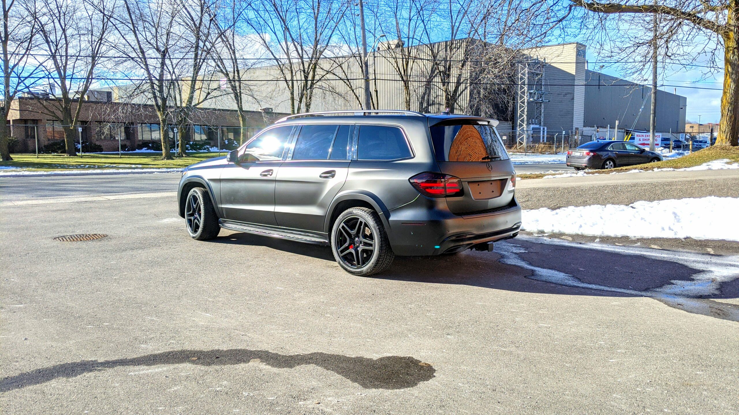 Mercedes-Benz GLS Phantom Bk - Concept Wraps