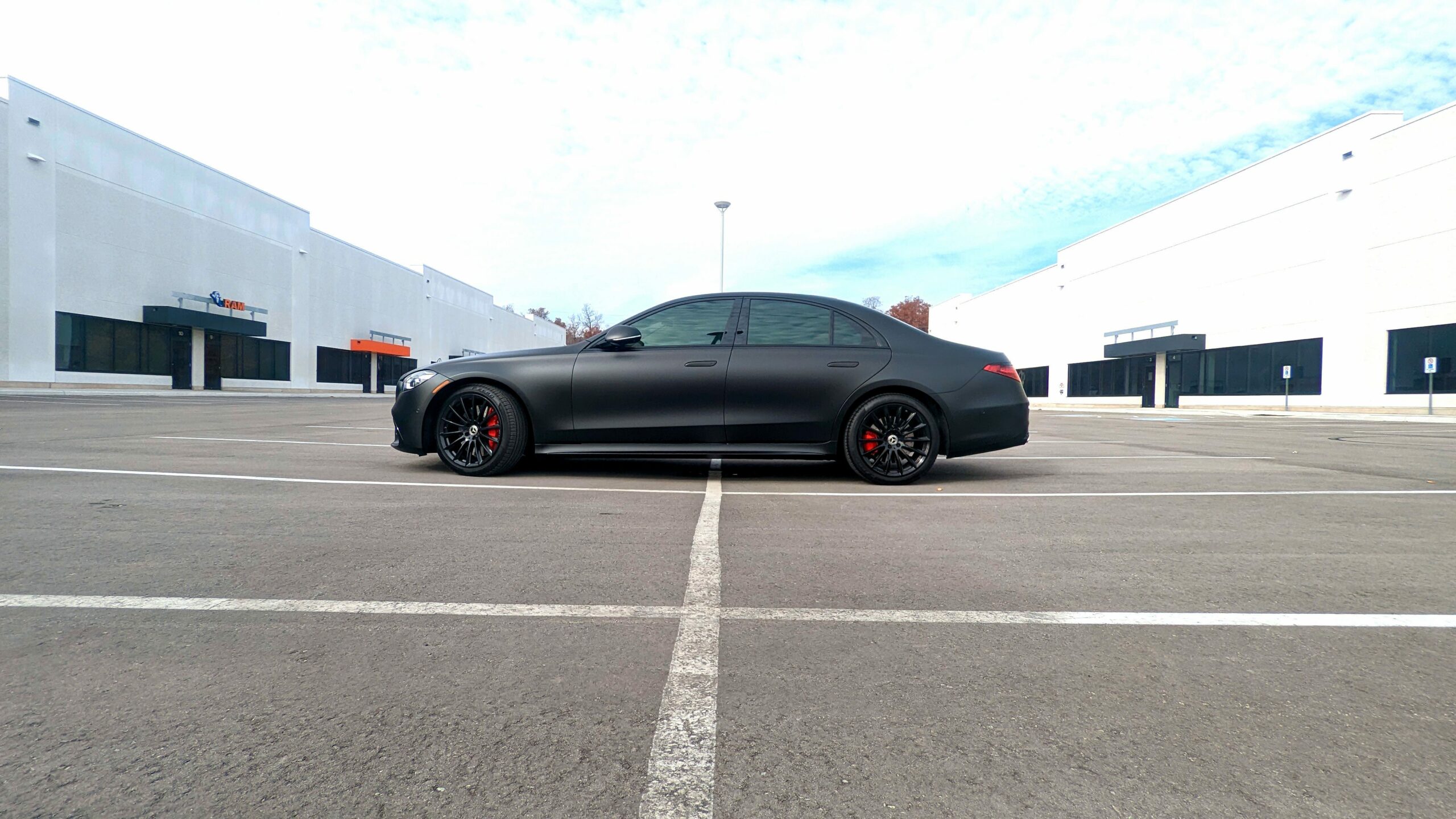 Mercedes-Benz S500 Matte Phantom Black - Concept Wraps