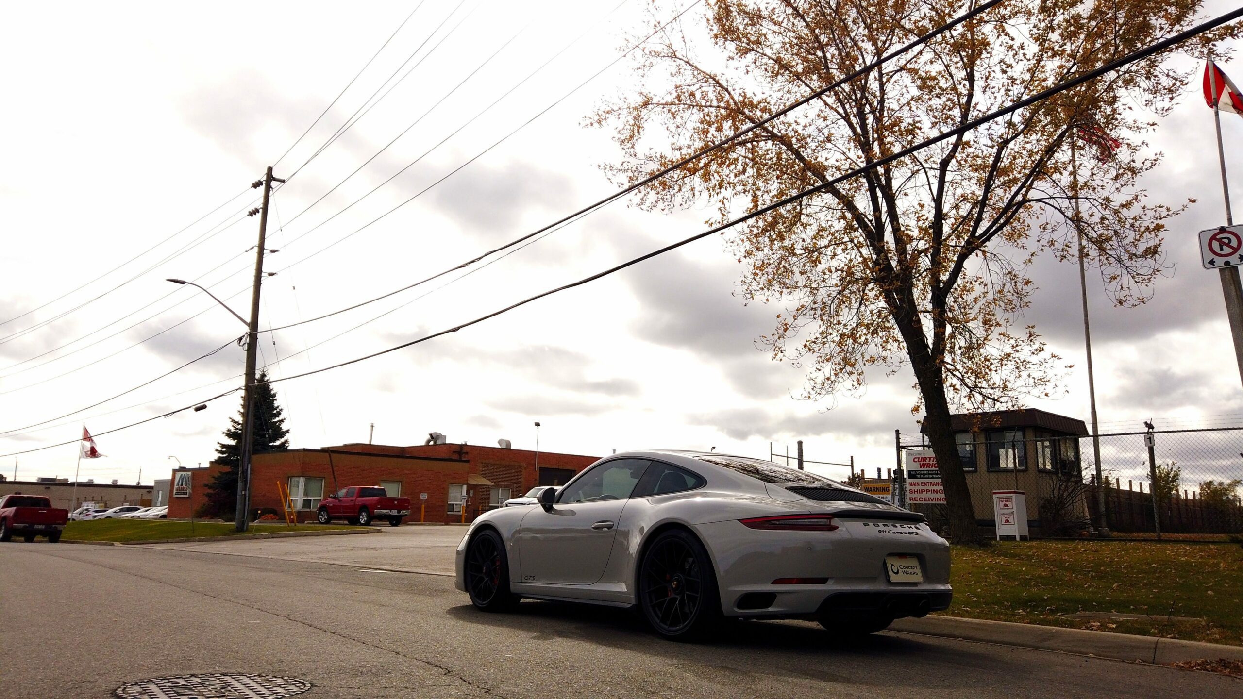 Porsche 911 GTS Chalk White - Concept Wraps