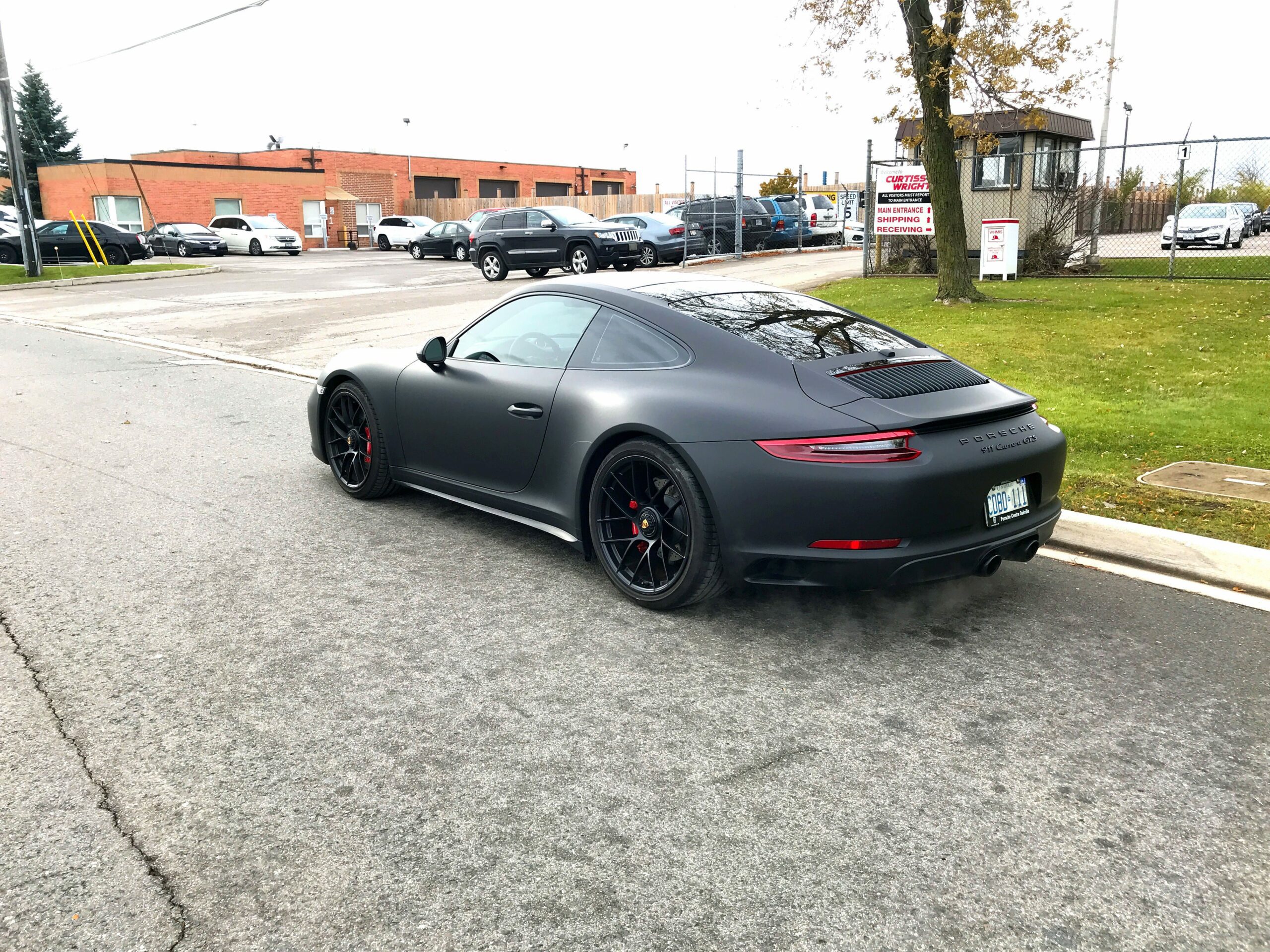 Porsche 911 GTS Matte Black - Concept Wraps
