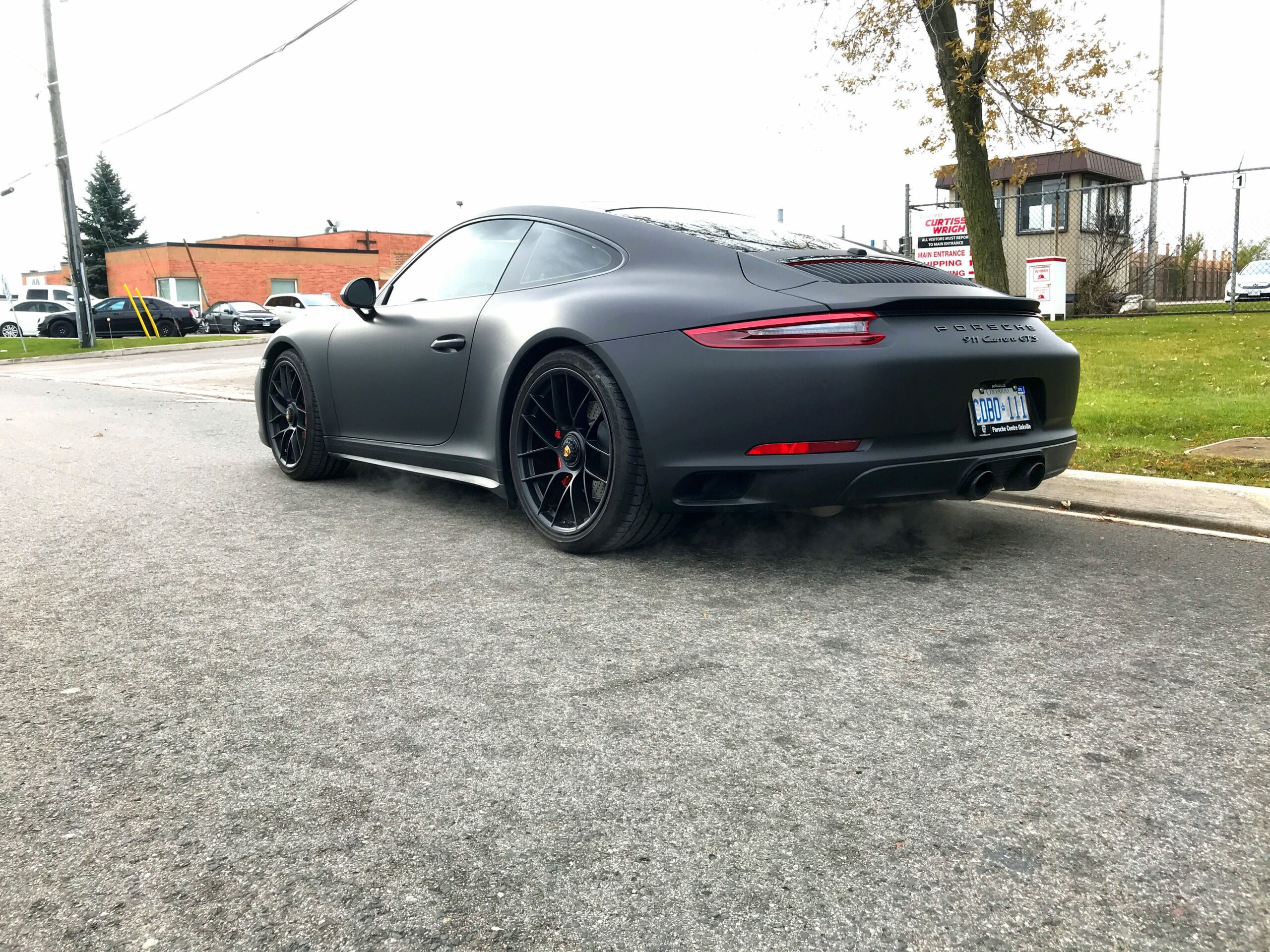Porsche 911 GTS Matte Black - Concept Wraps