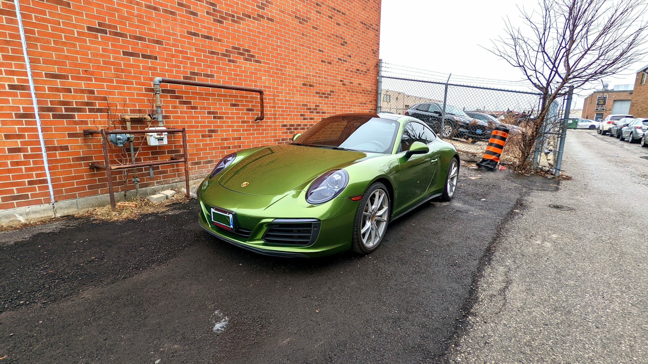 Porsche 911 Inozetek Mamba Green - Concept Wraps