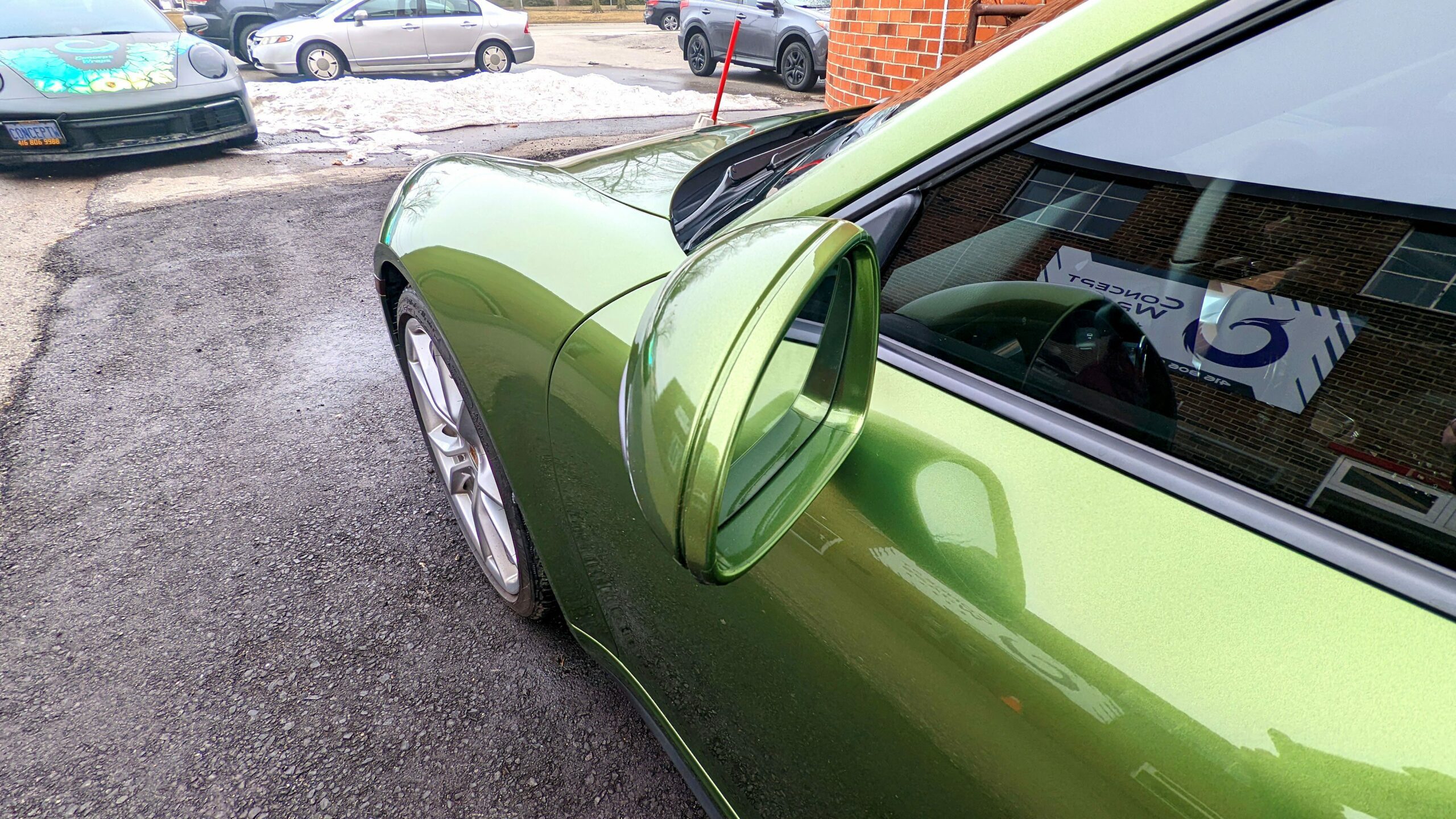 Porsche 911 Inozetek Mamba Green - Concept Wraps