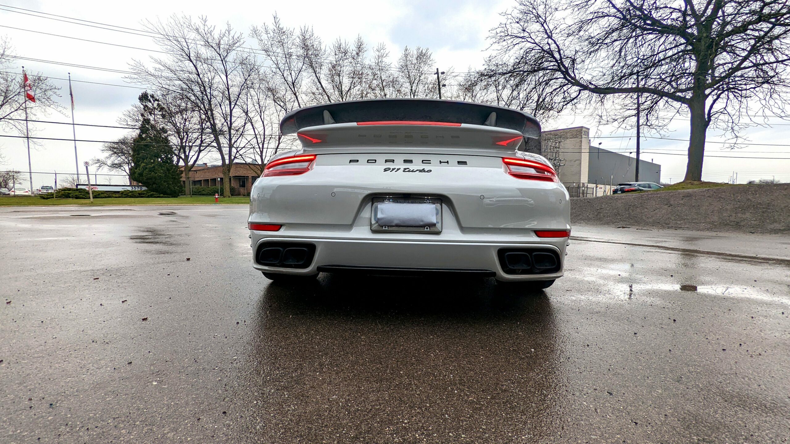Porsche 911 Turbo Forged Carbon Accents - Concept Wraps