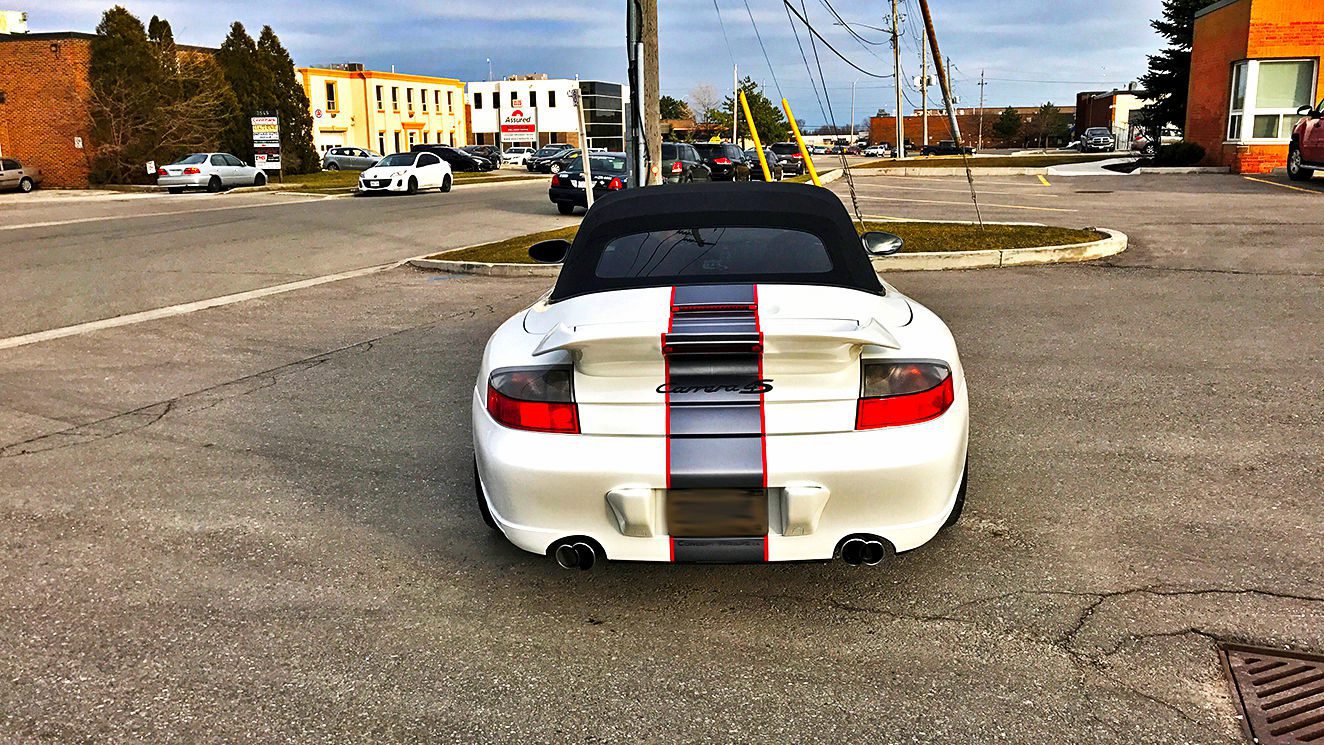 Porsche 996 - 911 Pearl White - Concept Wraps