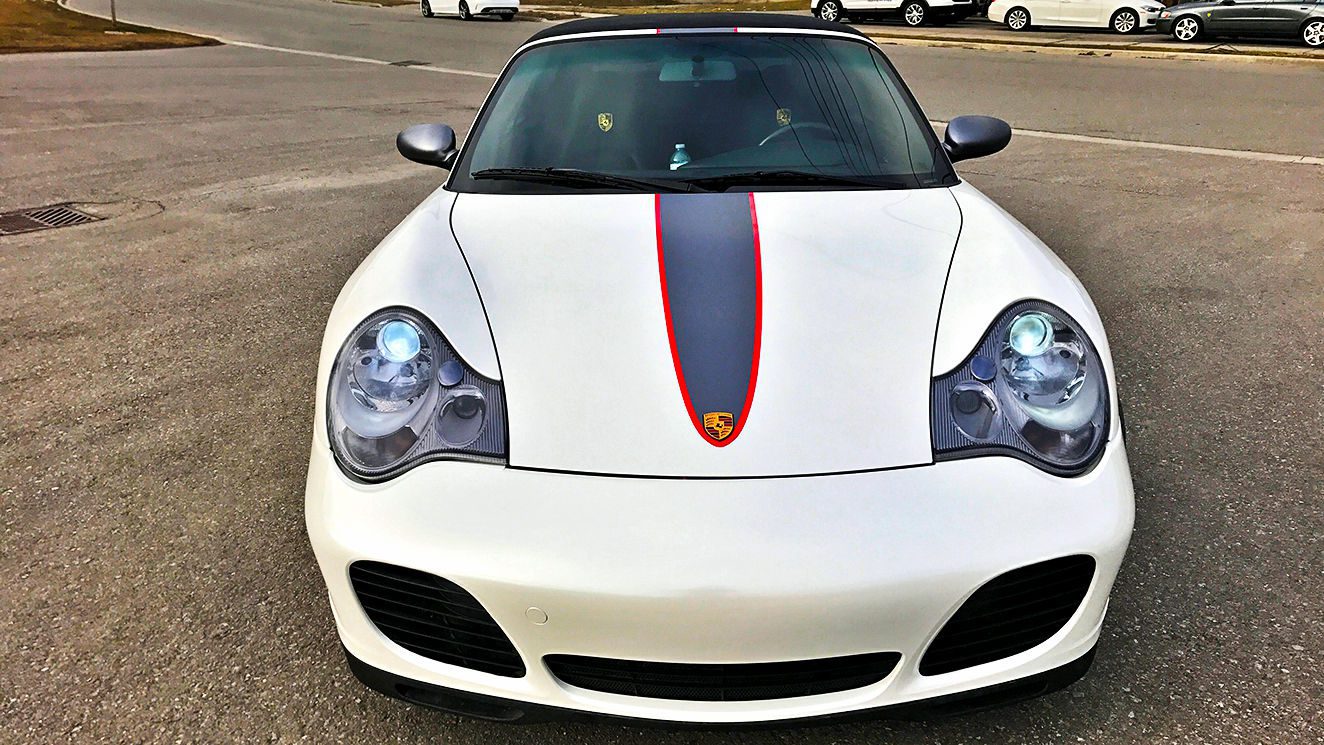 Porsche 996 - 911 Pearl White - Concept Wraps