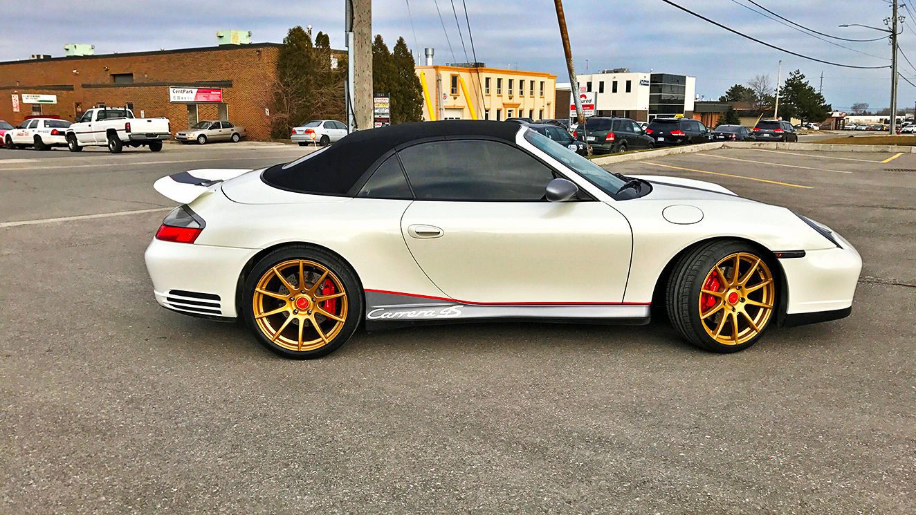 Porsche 996 - 911 Pearl White - Concept Wraps