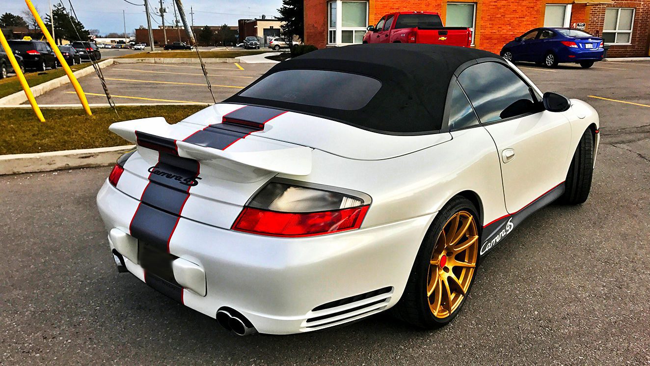 Porsche 996 - 911 Pearl White - Concept Wraps