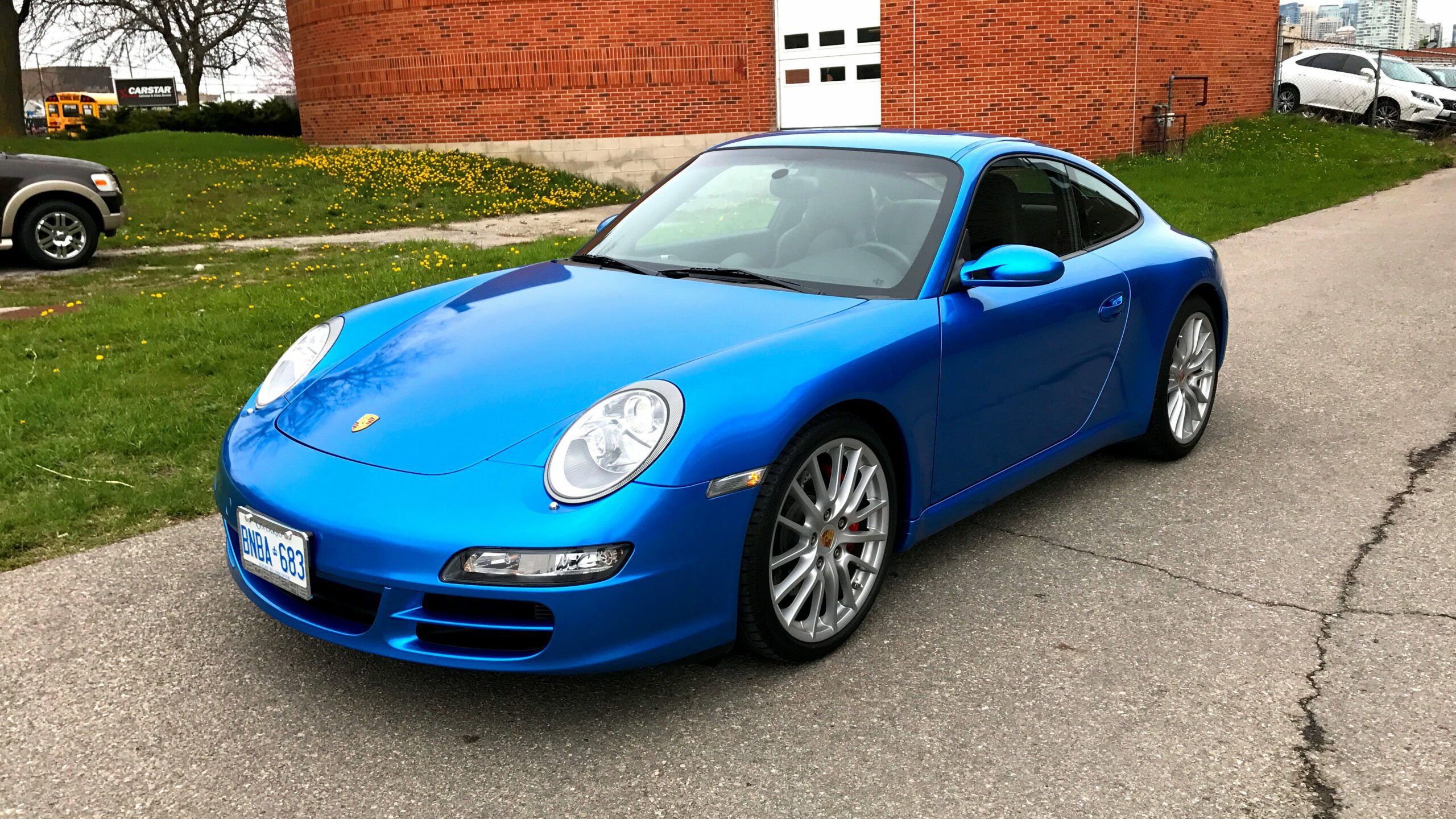 Porsche 997 - 911 Bright Blue Metallic - Concept Wraps