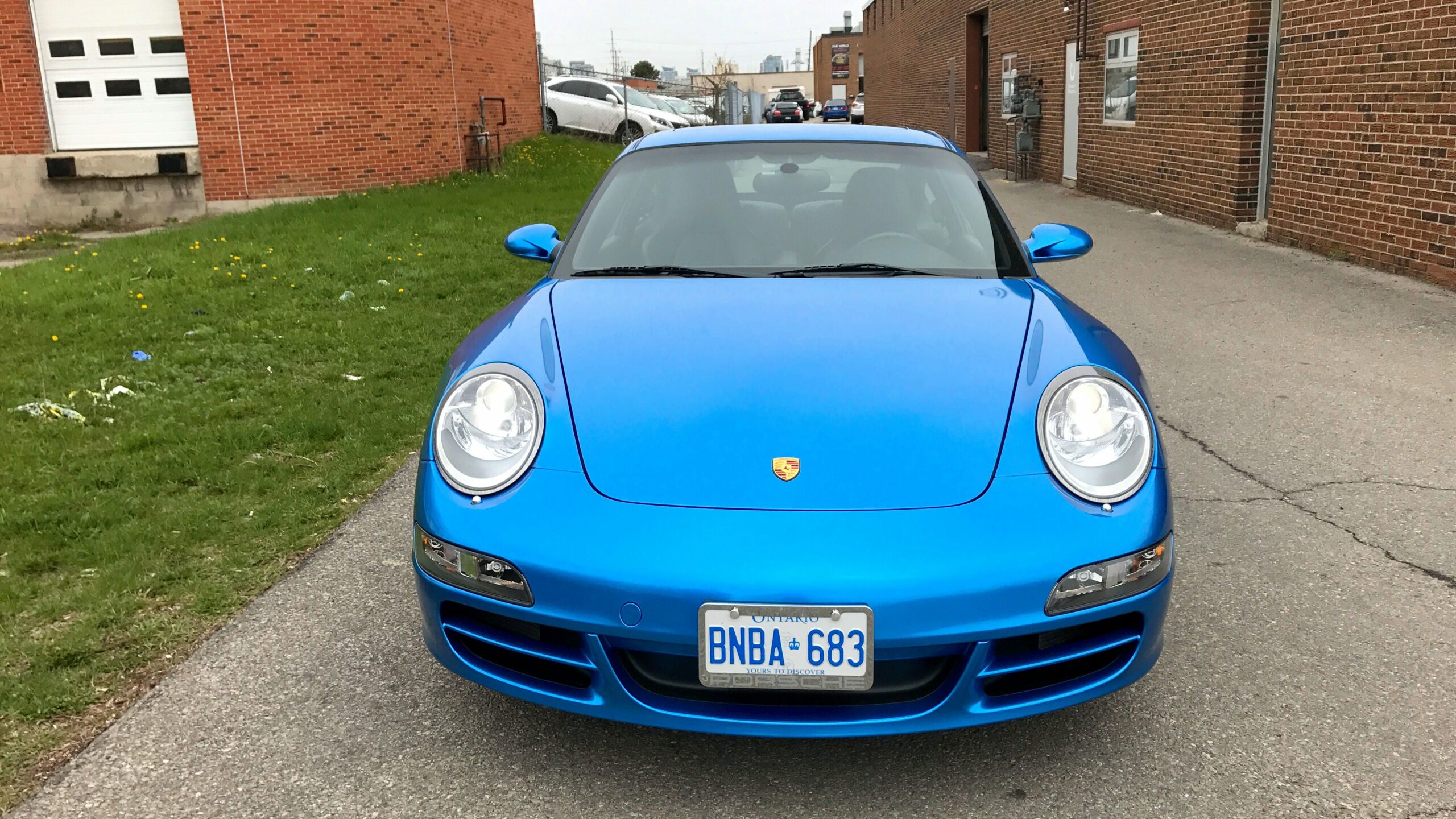 Porsche 997 - 911 Bright Blue Metallic - Concept Wraps