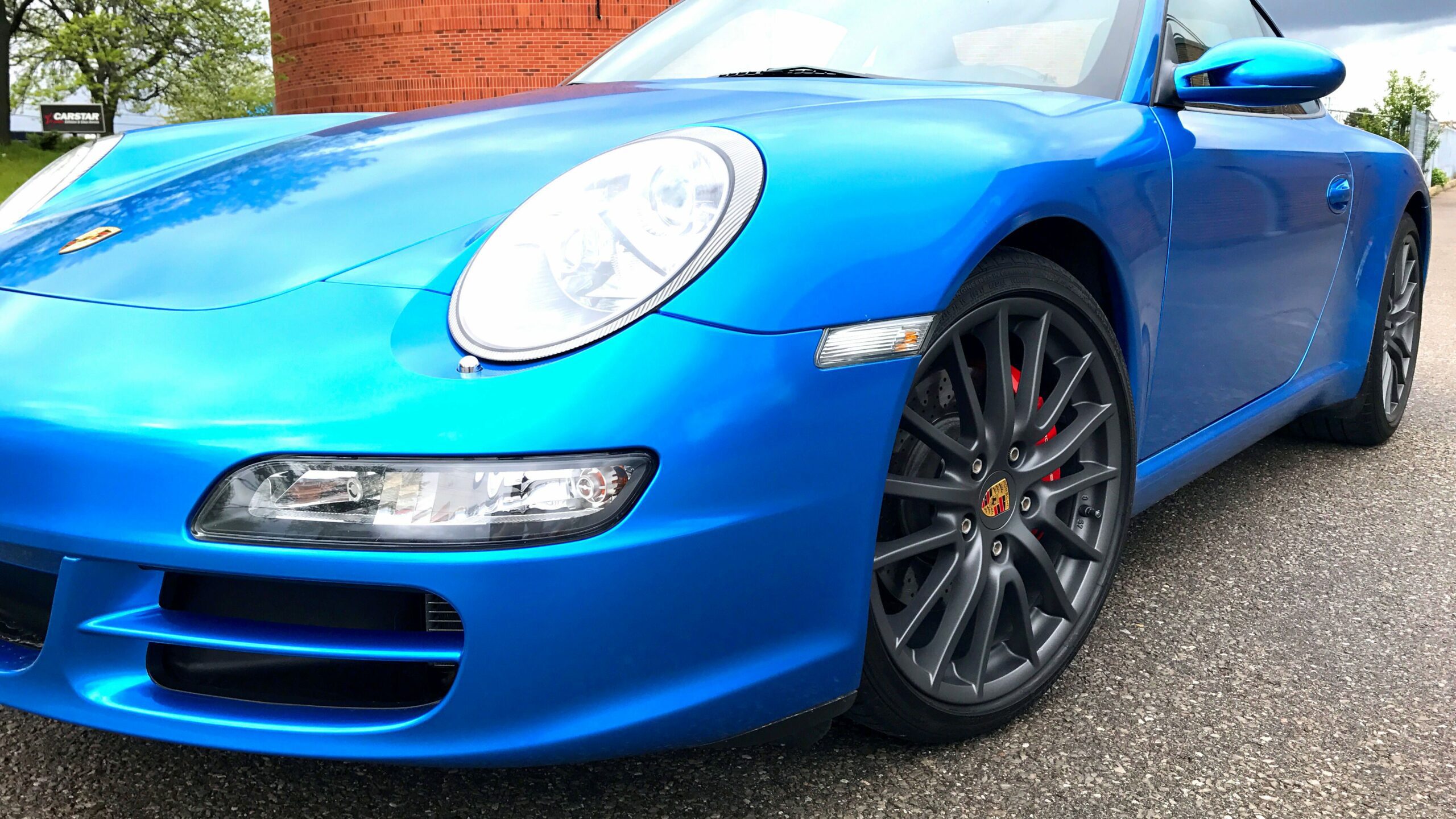 Porsche 997 - 911 Bright Blue Metallic - Concept Wraps