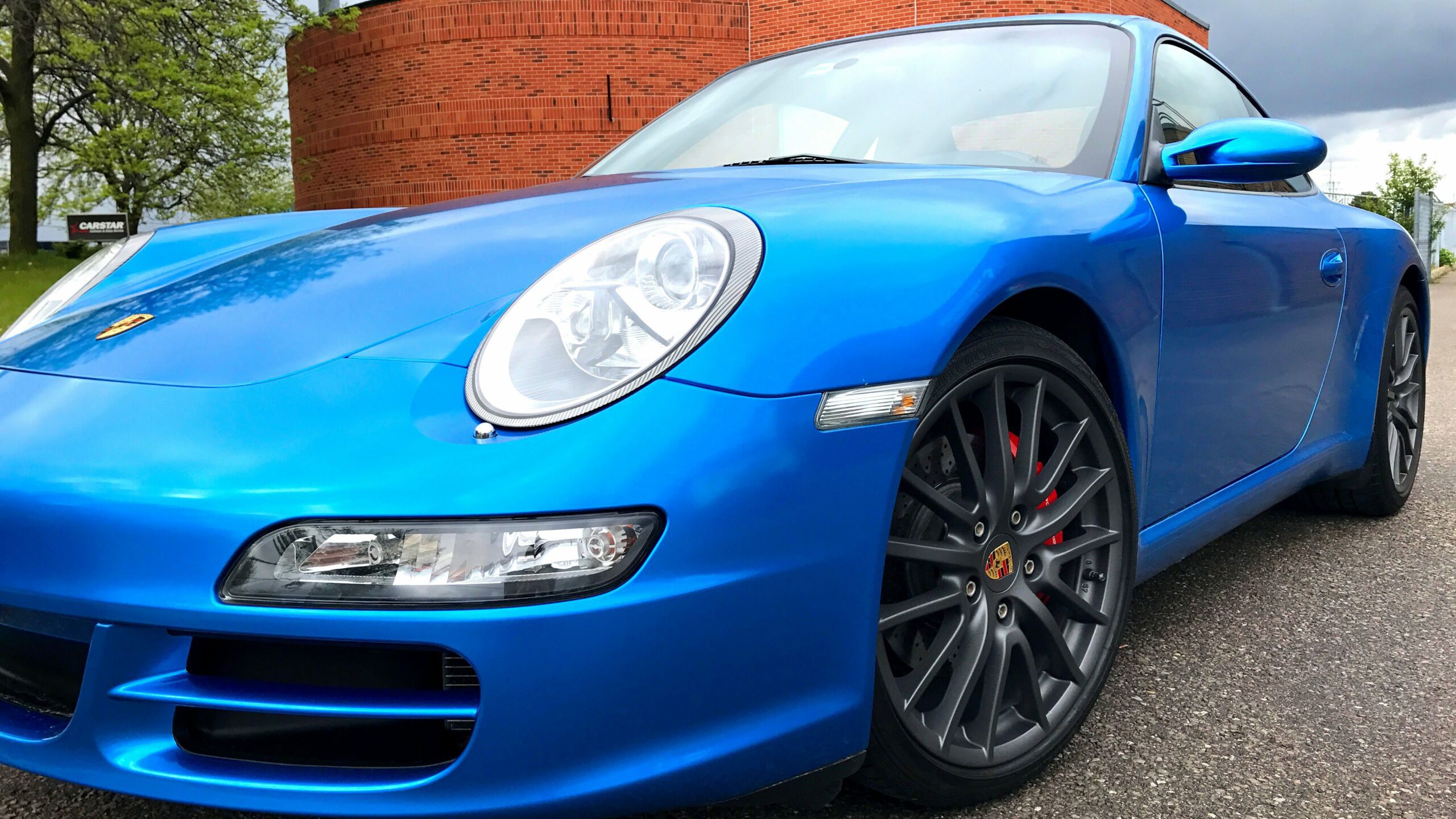 Porsche 997 - 911 Bright Blue Metallic - Concept Wraps
