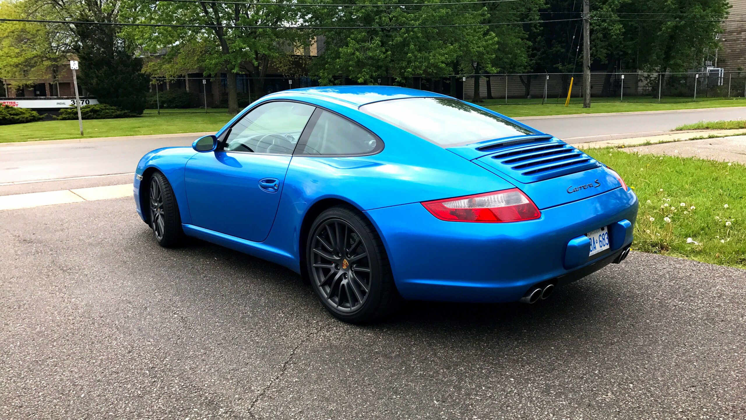Porsche 997 - 911 Bright Blue Metallic - Concept Wraps