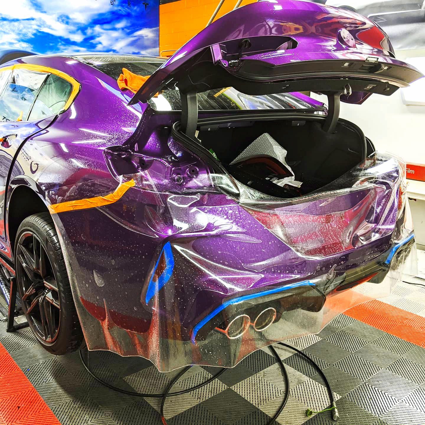 Porsche Taycan Turbo Full PPF - Concept Wraps