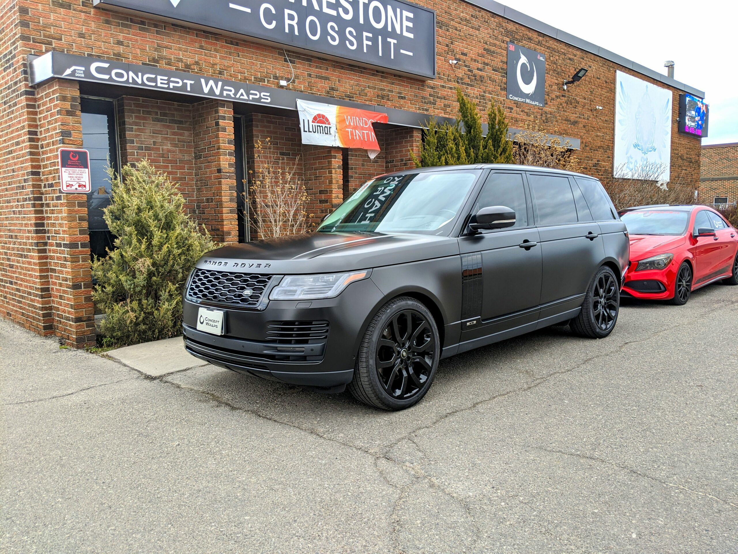 Range Rover SVR Phantom Bk - Concept Wraps