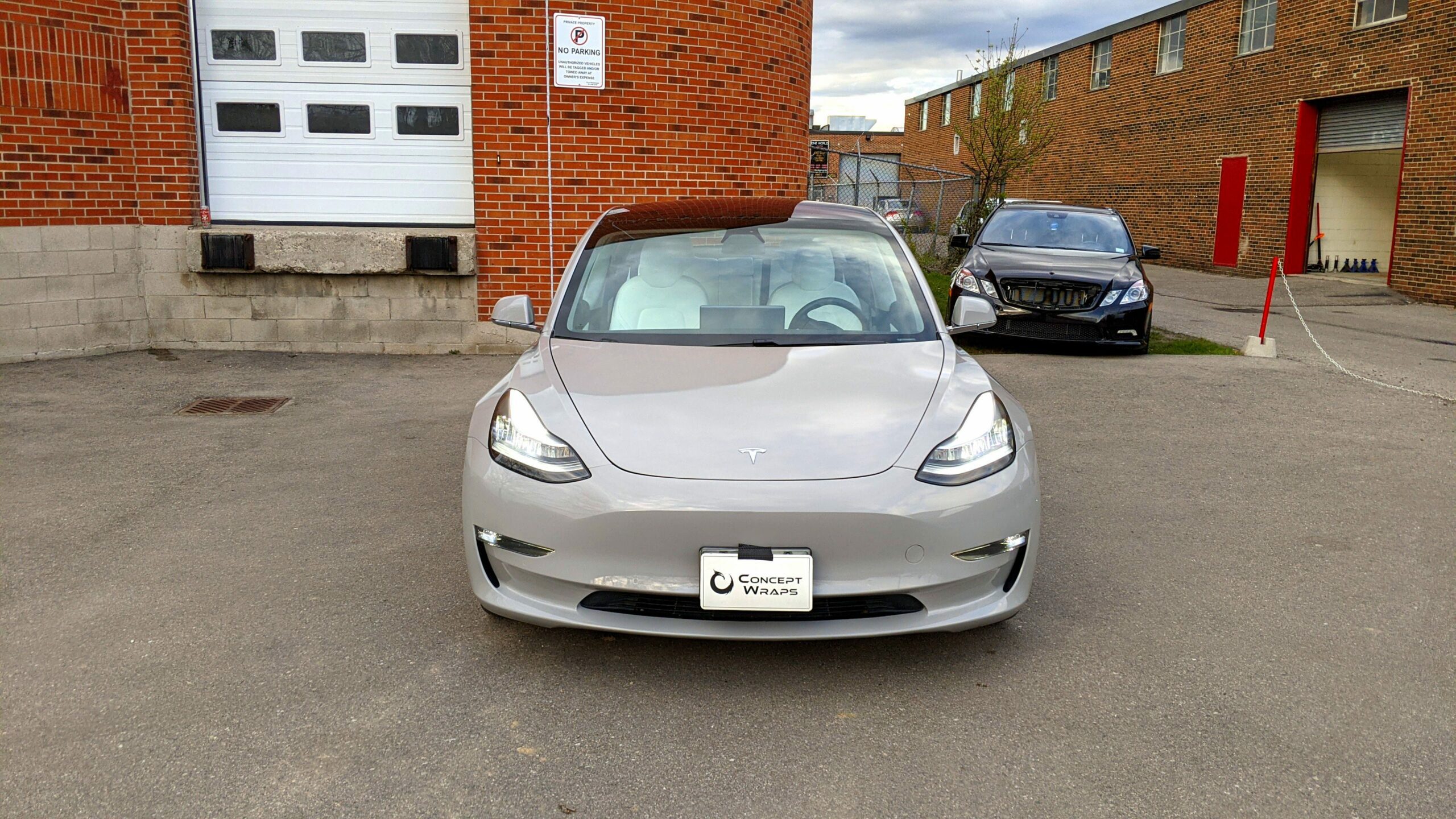Tesla Model 3 Kpmf Chalk White - Concept Wraps