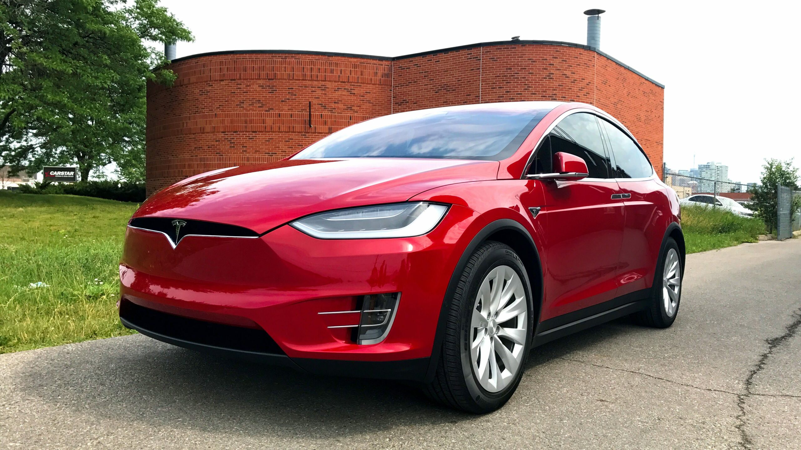 Tesla Model X Red Ppf - Concept Wraps