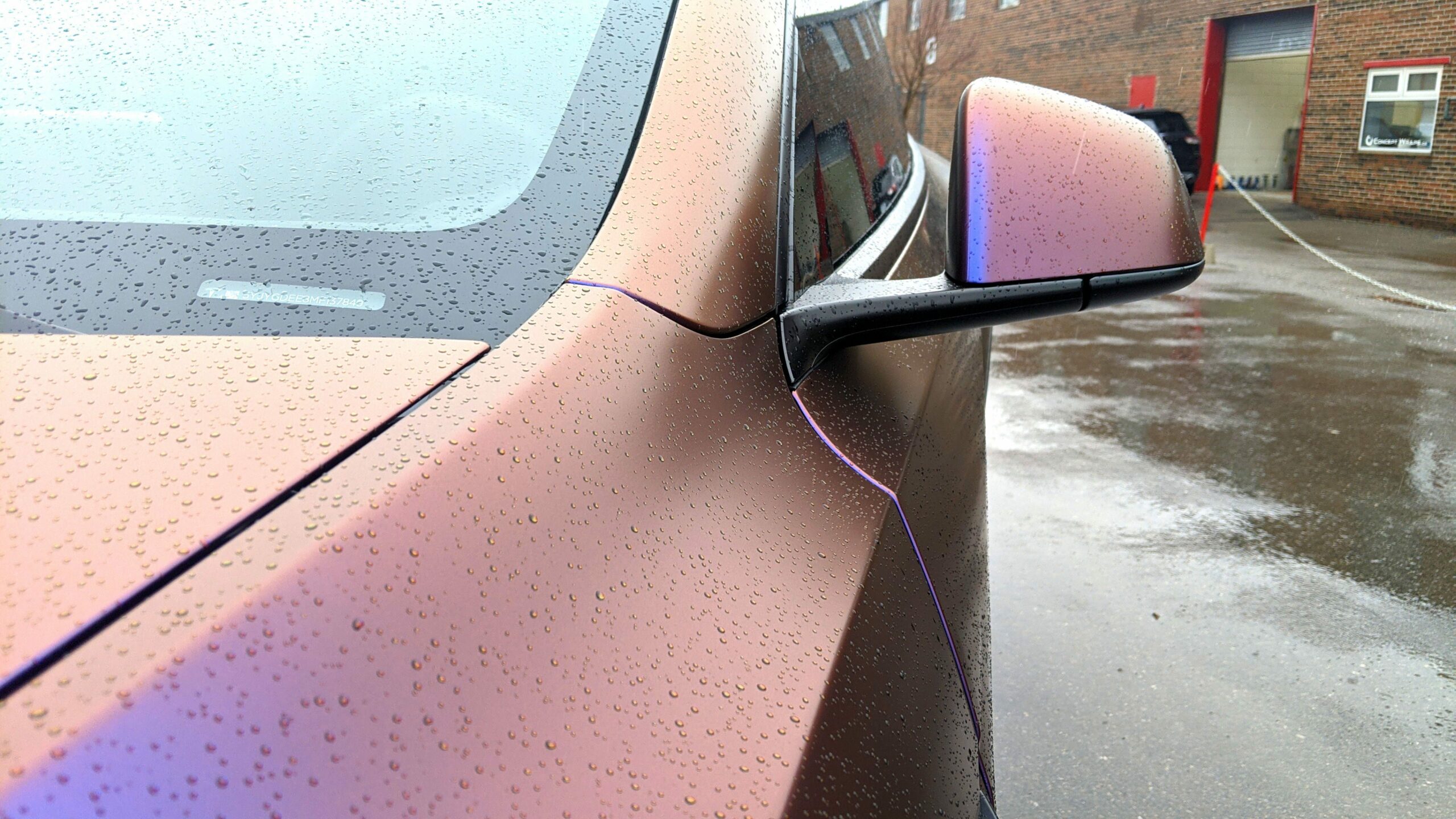 Tesla Model Y Satin Roaring Thunder - Concept Wraps