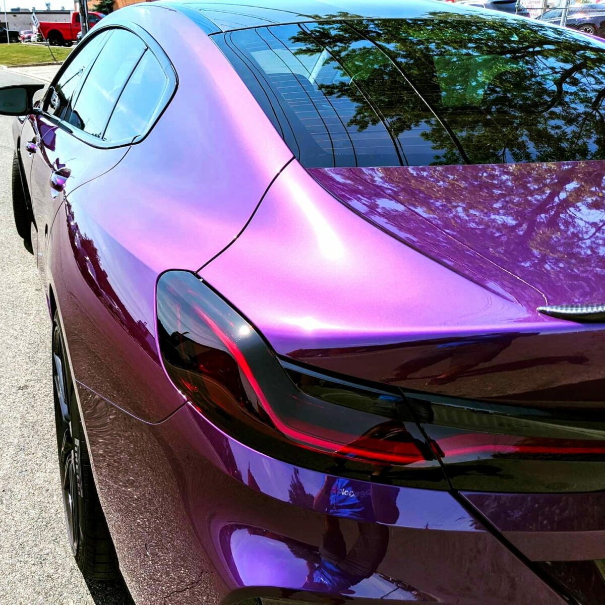 BMW M8 Competition Midnight Purple - Concept Wraps