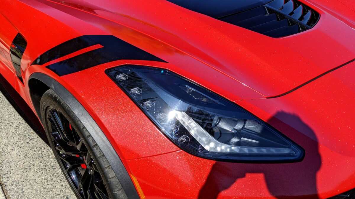 Corvette C7 Diamond Red - Concept Wraps