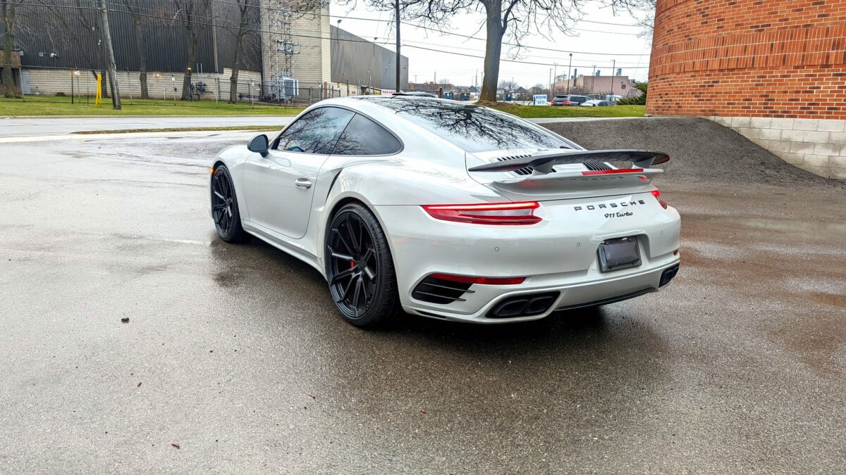 Porsche 911 Turbo Forged Carbon Accents - Concept Wraps