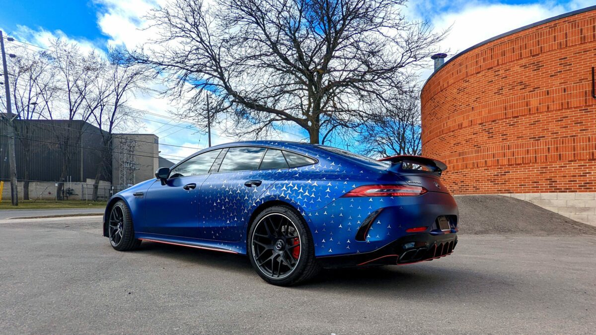 Mercedes-Benz AMG GT63S Custom Wrap - Concept Wraps