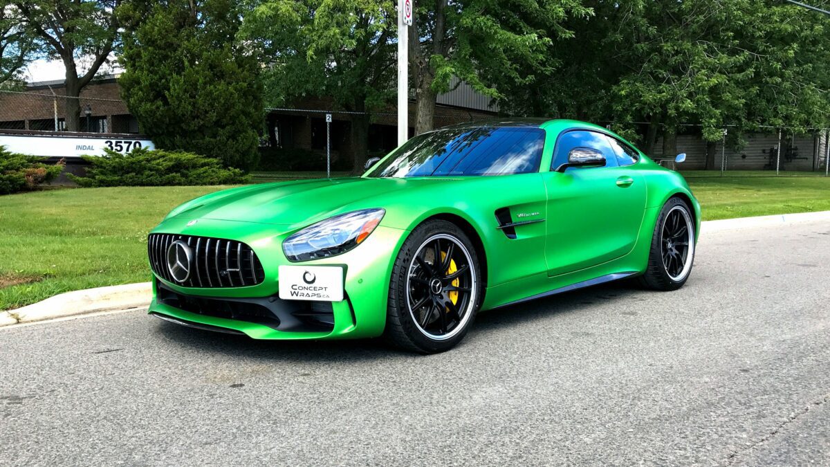 Mercedes-Benz AMG GTR Ppf - Concept Wraps