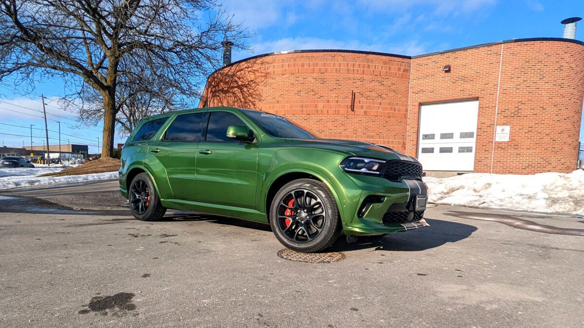 Dodge Durango Hellcat Inozetek Mamba Green - Concept Wraps