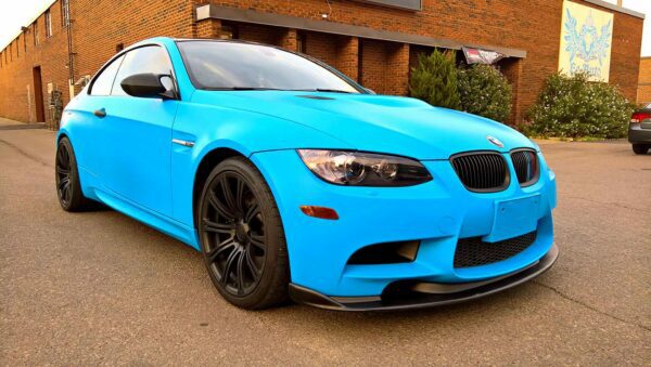BMW M3 Matte Riviera Blue - Concept Wraps