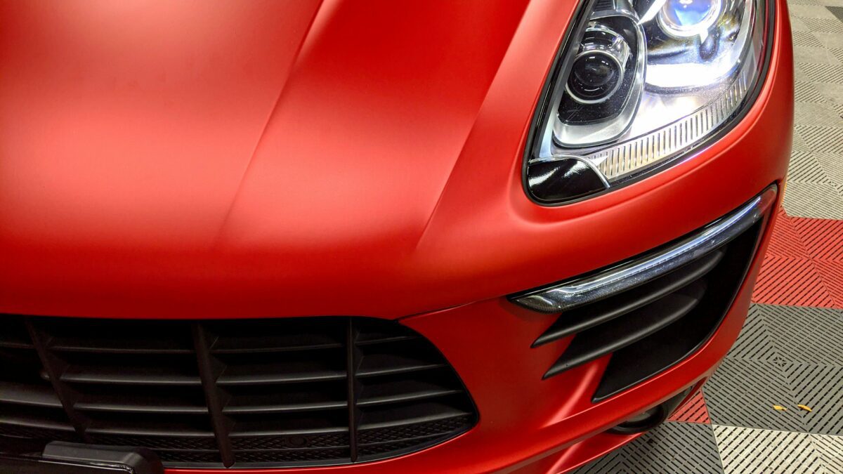 Porsche Macan GTS Iced Red Titanium - Concept Wraps