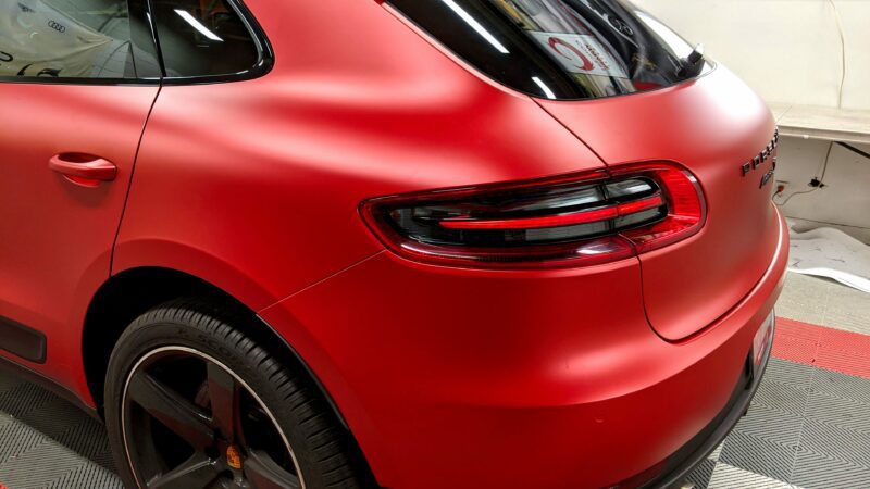 Porsche Macan GTS Iced Red Titanium - Concept Wraps
