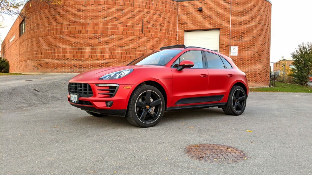 Porsche Macan GTS Iced Red Titanium - Concept Wraps