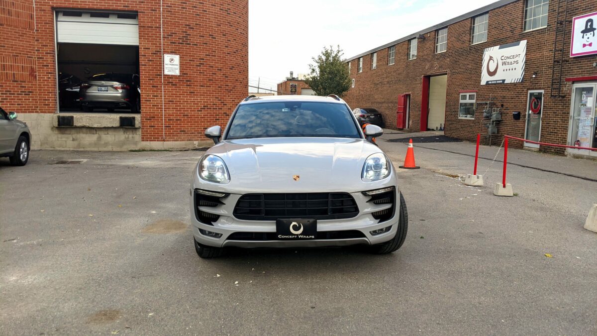 Porsche Macan Inozetek Chalk Grey - Concept Wraps