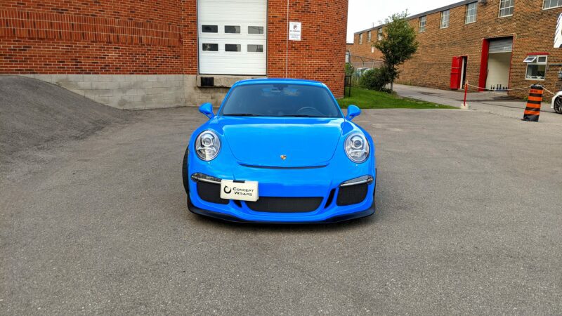 Porsche 911 GT3 Pearl Atlantic Blue - Concept Wraps