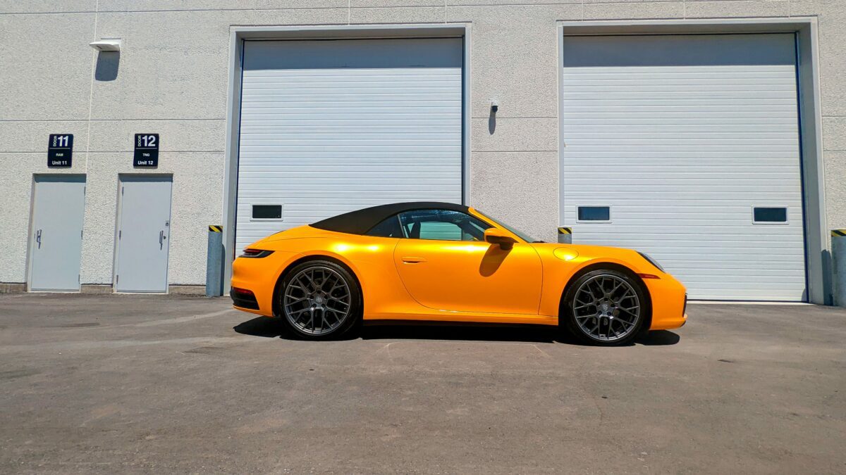 Porsche 911 Inozetek Dandelion Yellow - Concept Wraps