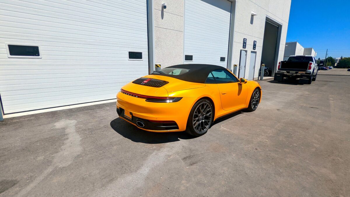 Porsche 911 Inozetek Dandelion Yellow - Concept Wraps
