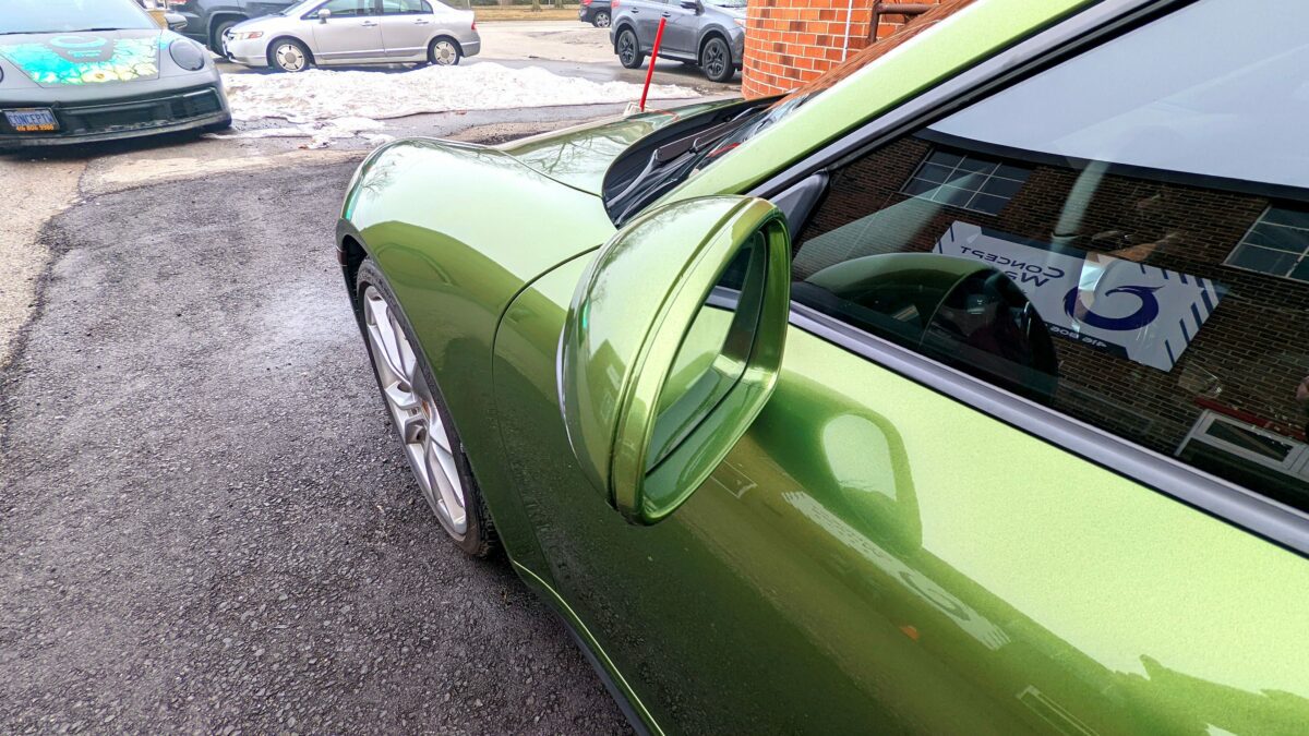 Porsche 911 Inozetek Mamba Green - Concept Wraps