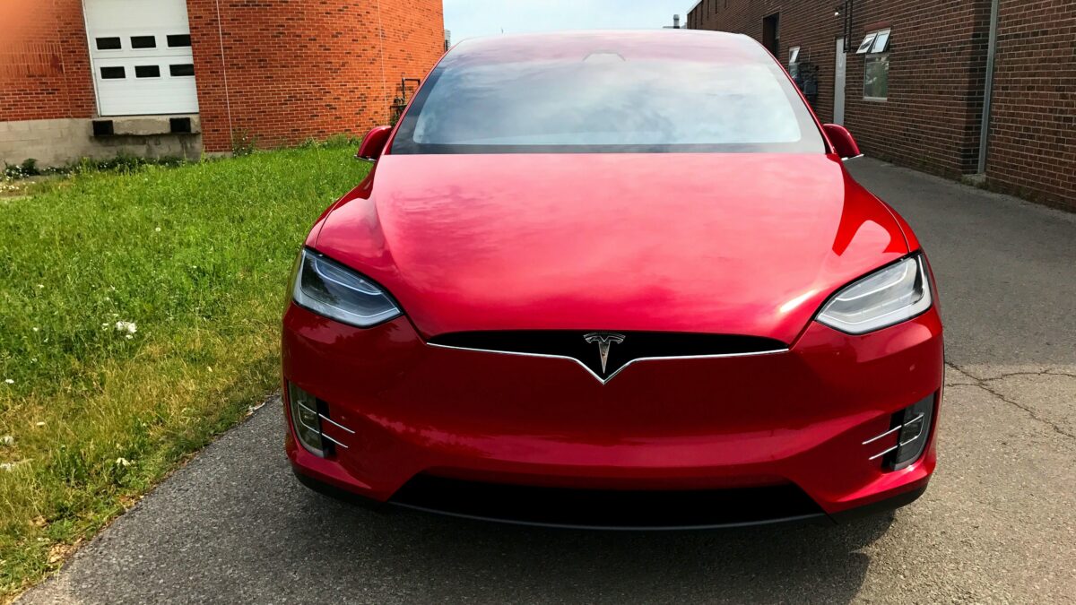 Tesla Model X Red Ppf - Concept Wraps