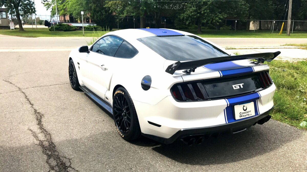 Ford Mustang GT Stripes - Concept Wraps