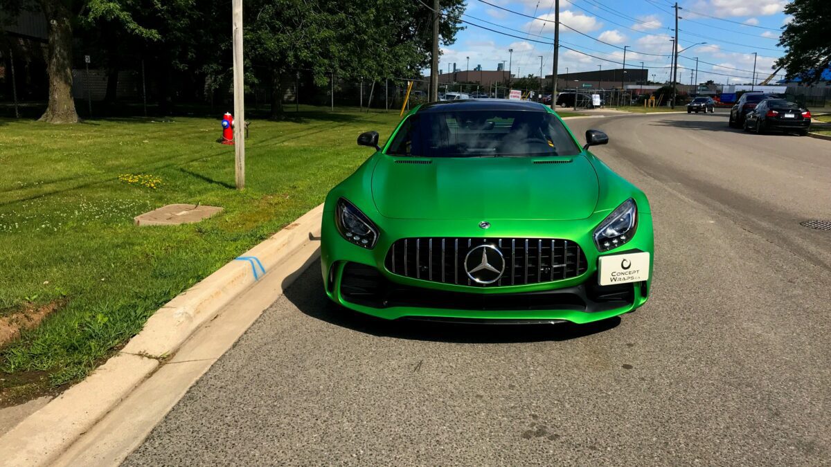 Mercedes-Benz AMG GTR Ppf - Concept Wraps