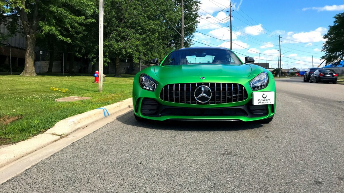 Mercedes-Benz AMG GTR Ppf - Concept Wraps