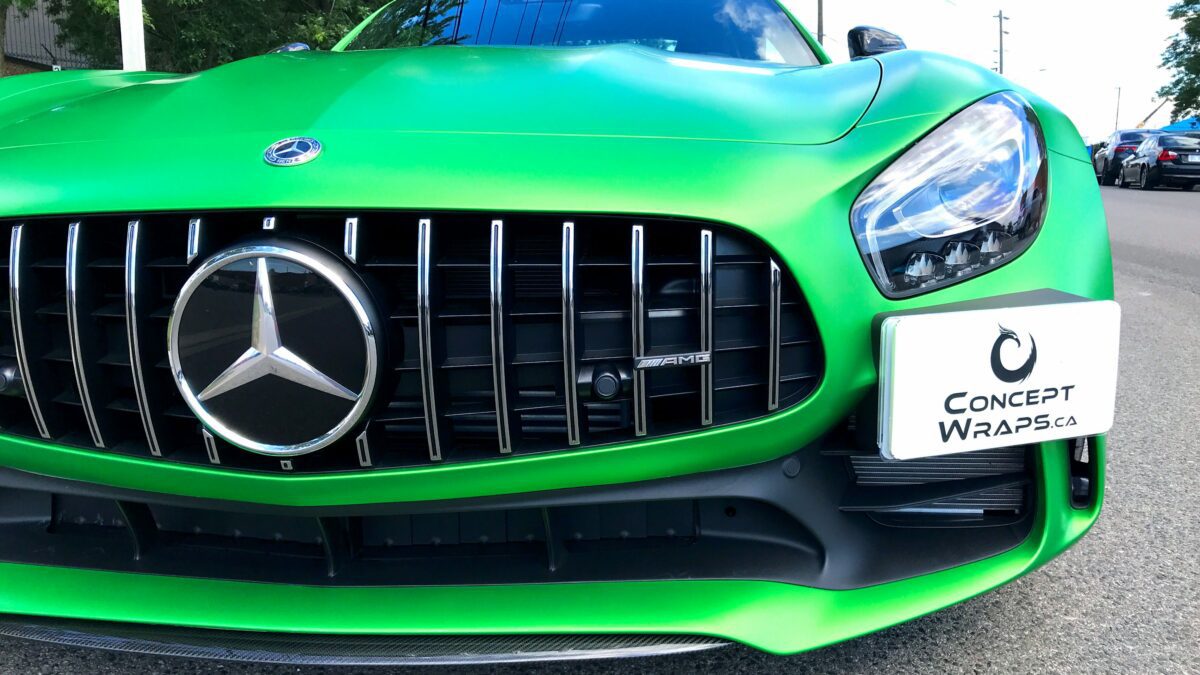 Mercedes-Benz AMG GTR Ppf - Concept Wraps