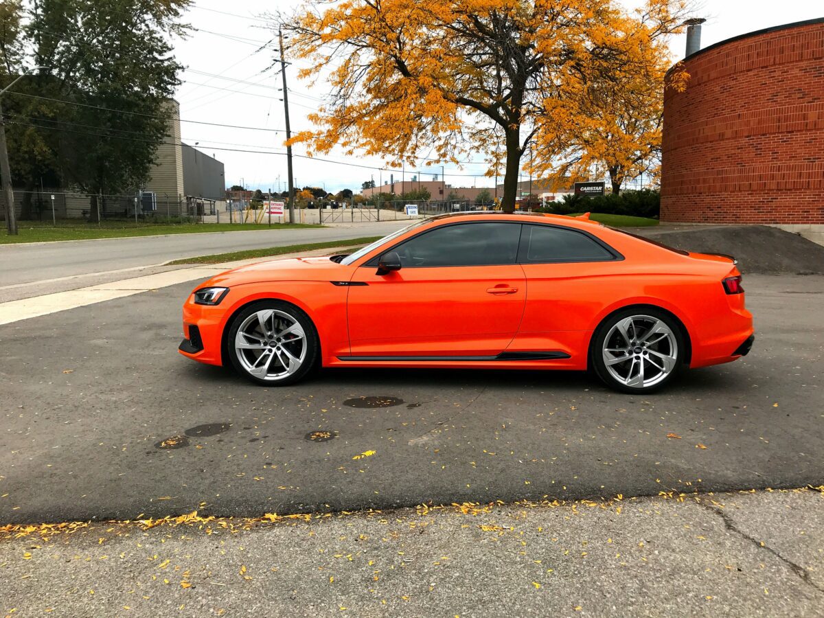 Audi RS5 Gloss Orange - Concept Wraps