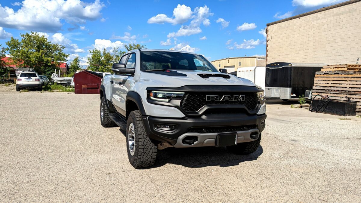 Dodge Ram TRX Full PPF Light Grey - Concept Wraps