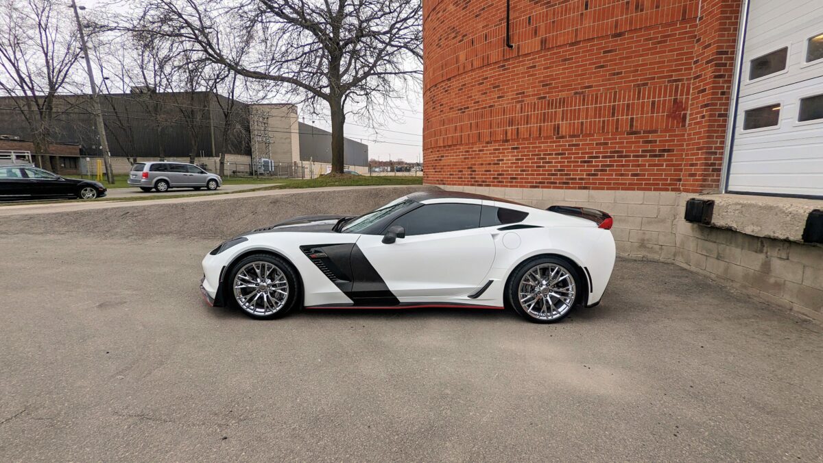 Corvette C7 Forged Carbon Accents - Concept Wraps