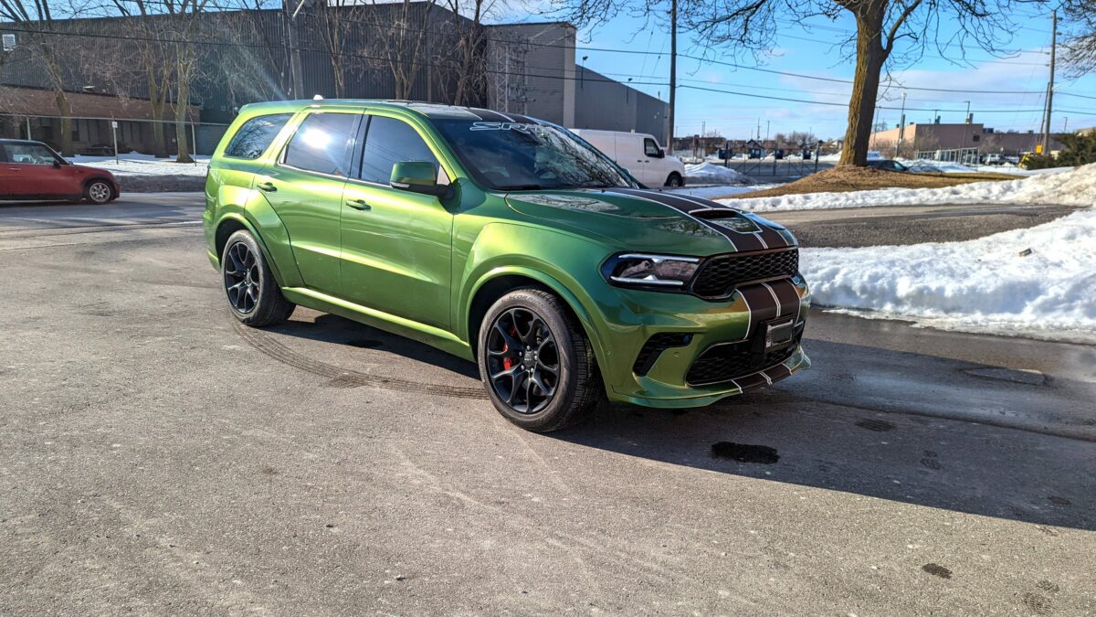 Dodge Durango Hellcat Inozetek Mamba Green - Concept Wraps